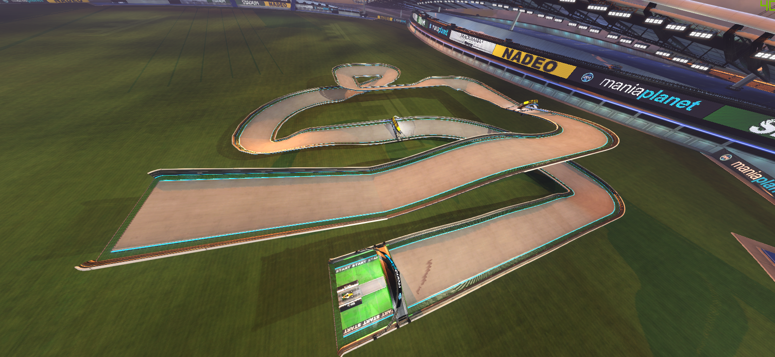 ShortNSweet-01 Trackmania Stadium - Arvin David - Level Design